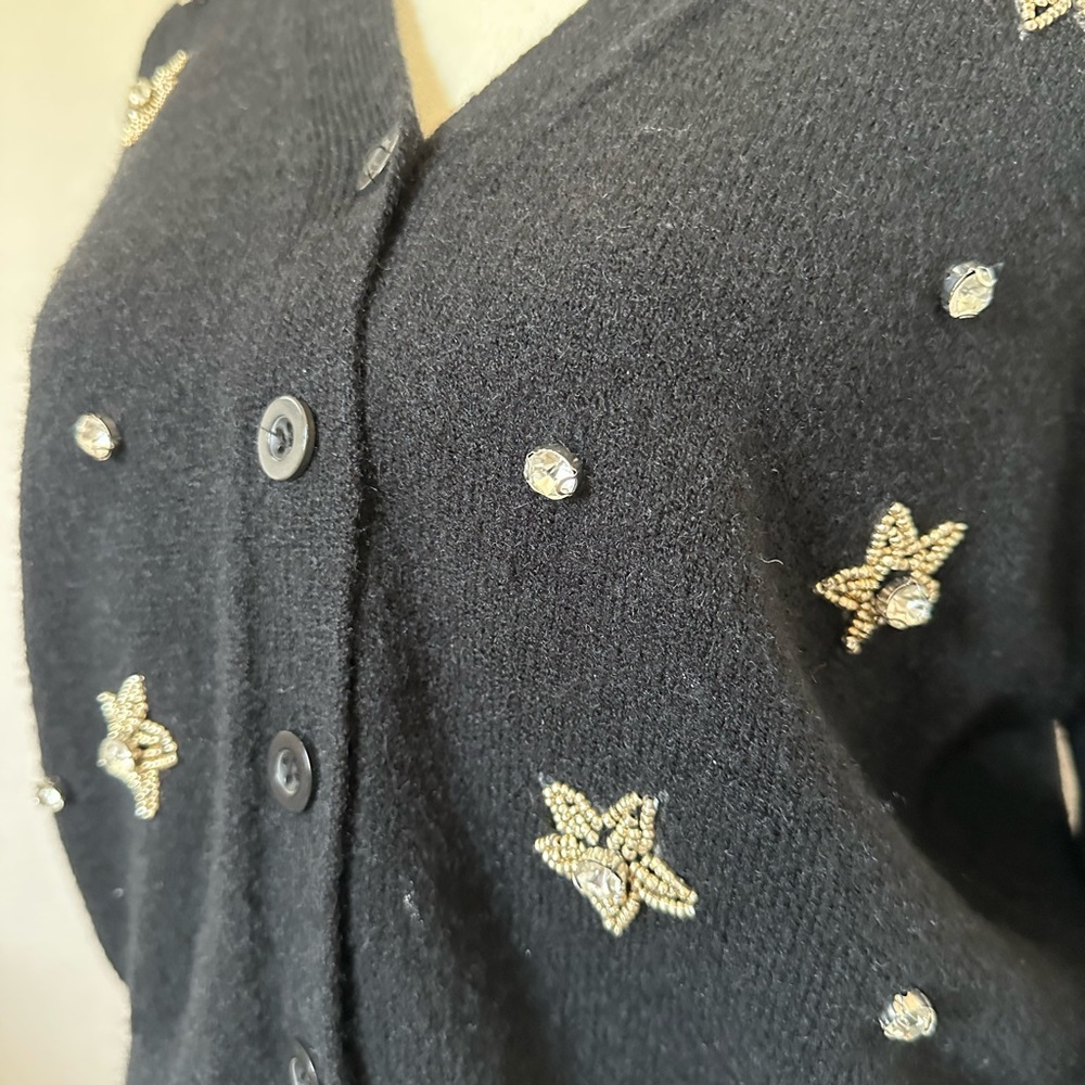 Cider Bedazzled Star Cardigam - Gem